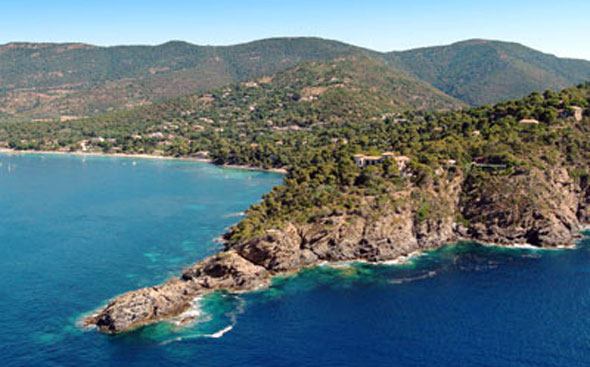 Cavaliere beach in Lavandou